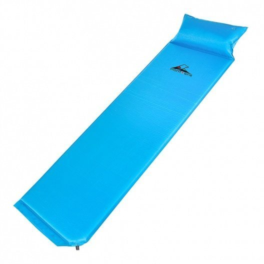 Colchoneta autoinflable con almohada